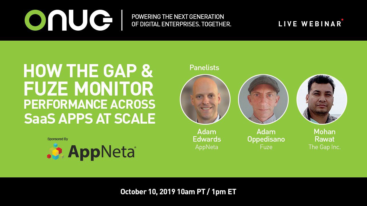 How The Gap and Fuze Monitor Performance Across SaaS Apps at Scale ...