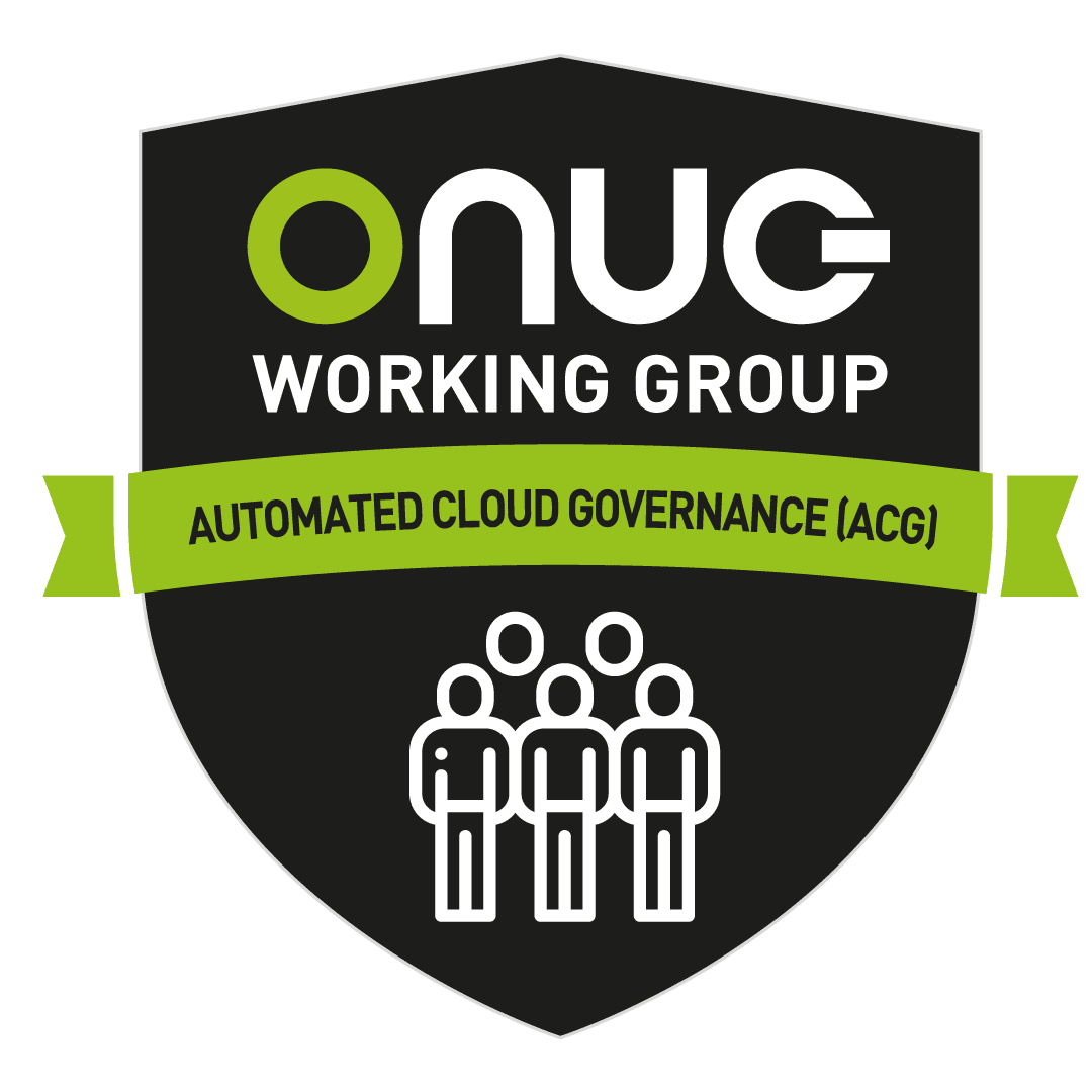 Automated Cloud Governance - ONUG | ONUG