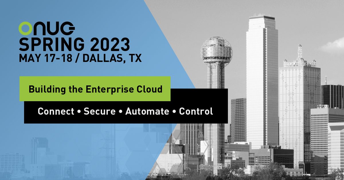 To the ONUG Community - ONUG | ONUG