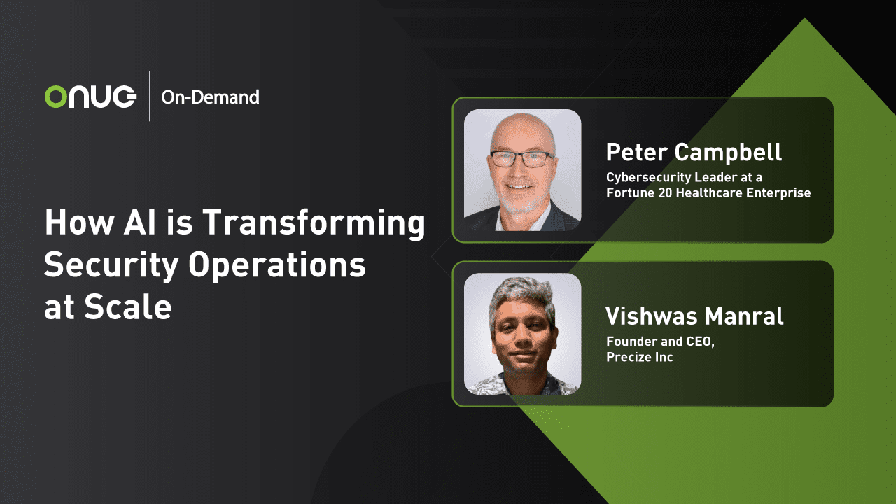 How AI Is Transforming Security Operations at Scale - ONUG | ONUG